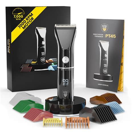 The Beard Club Beard Trimmer For Men Electric Cordless Rechargeable