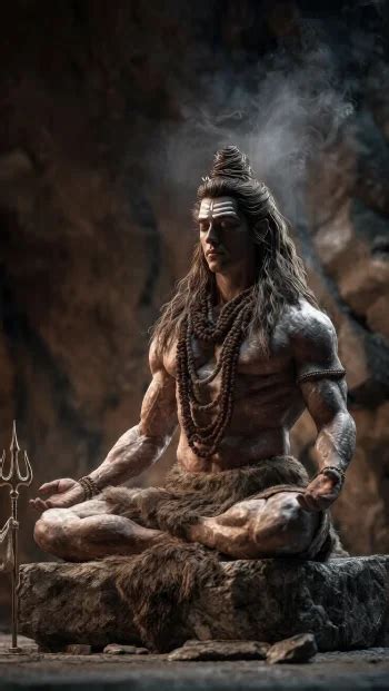 Lord Shiva Aesthetic Close Up 4k Phone Wallpaper Wallzee
