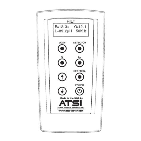 Atsi Handheld Inductive Loop Tester Hilt 9000 User Manual Pdf Download Atsi Handheld Inductive Loop Tester Hilt 9000 User Manual Pdf Download