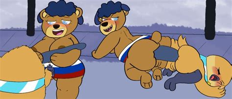 Rule 34 Anthro Avian Bear Big Breasts Breasts Duo Female Kinn Krinso Male Malefemale Mammal