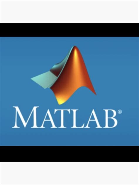 Matlab Mathlab Blue Logo Poster For Sale By Bluepencilart Redbubble