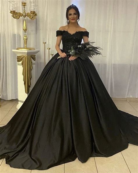 Cinderella Black Wedding Dresses 60 Photos