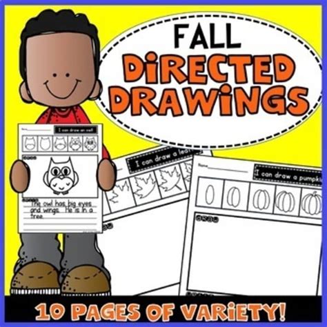 Writing Center Prompt Directed Drawing Fall Kindergarten First Grade