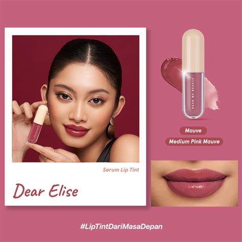 Jual Dear Me Beauty Serum Liptint 3ml Shopee Indonesia
