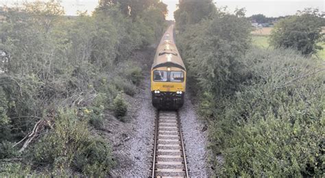 Uk Gbrf Class 66 66794 Hauling Empty Fuel Tankers Possibly