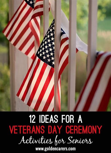 12 Ideas For A Veterans Day Ceremony Artofit
