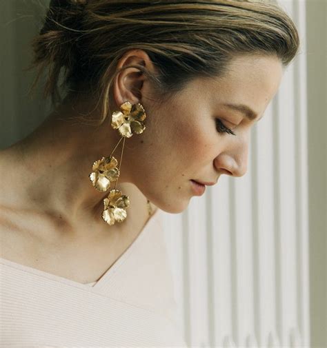 Statement Golden Earrings