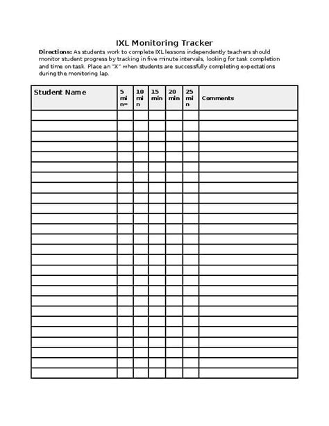 Ixl And Academic Monitoring Tracker By The 8th Grade English Coach