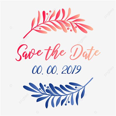 Floral Wedding Invites Vector Art Png Save The Date Wedding Invitation