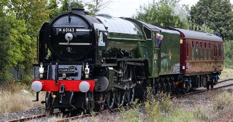 Tornado Steam Train Visits Cornwall Aiding Training Center News
