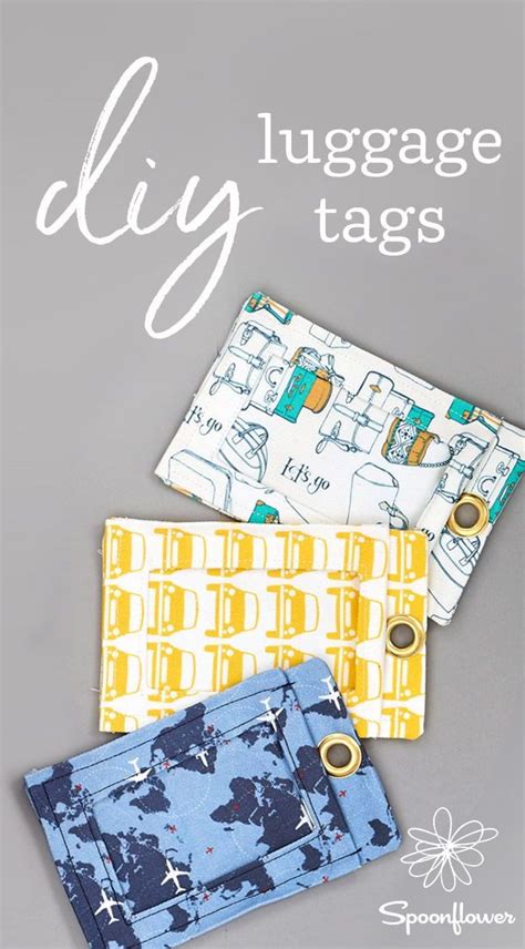 Diy Fabric Luggage Tags Customize Your Travel Essentials