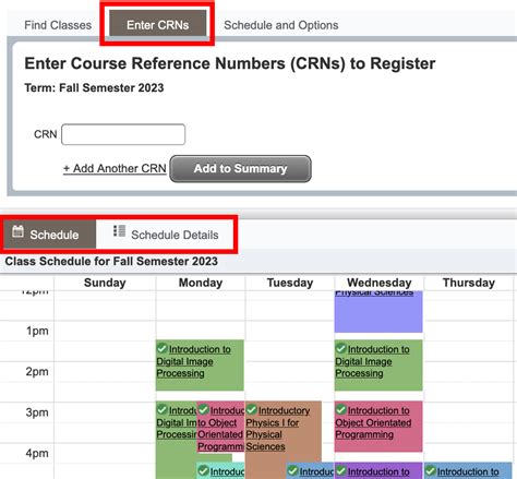 How To Register For Classes A Step By Step Guide Office Of The Registrar