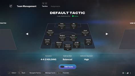 Best Fc 26 Formations And Tactics Codes Gamespot