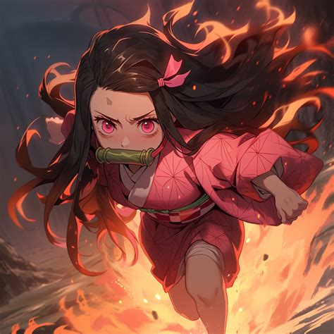 Zf Puhi Nezuko Kamado From Demon Slayer Full Body By Zfpuhi On Deviantart