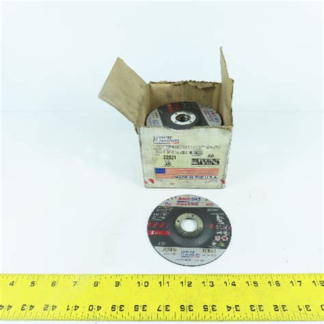 Sait A60s Type 27 Cut Off Wheels 4 12 X 045 X 78 Arbor Lot Of 40