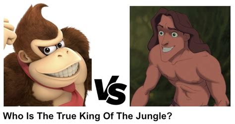 Donkey Kong Vs Tarzan By Kroylovefun22 On Deviantart