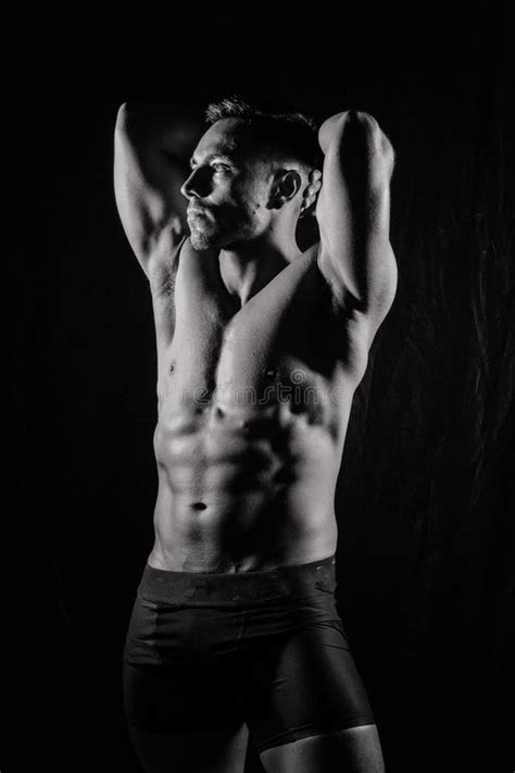 Male Model Body Nude Torso Naked Man Seductive Gay Muscular