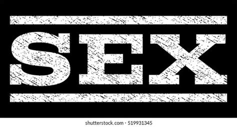 Sex Watermark Stamp Text Caption Between Stock Vector Royalty Free