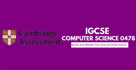 Igcse Computer Science 0478 Affreej