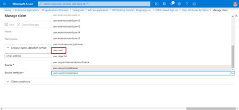 Configuring Saml Authentication Settings In Endpoint Central Msp For Azure