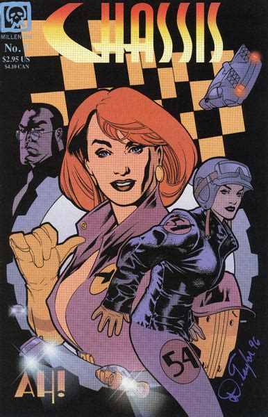 Chassis 1 Millenium 1996 Signed Vintage Coliseum Of Comics