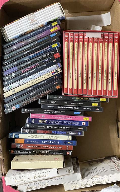 Lot 1032 Classical Cds Dvds Collection