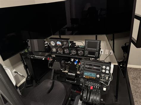 Flight Sim Setups And Diy Updated My Sim With A Cdi And Rpm Gauge From