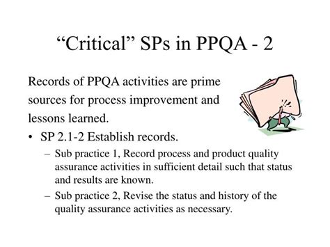 Ppt Process And Product Quality Assurance Ppqa Powerpoint