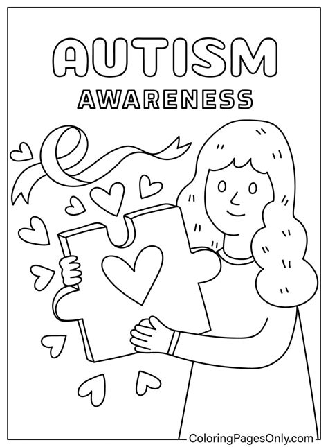 75 World Autism Awareness Day Coloring Pages