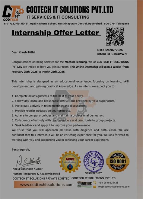 Internship Machinelearning Datascience Learningandgrowing