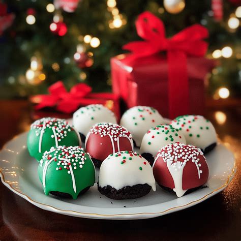Christmas Oreo Balls My Tasteful Recipes