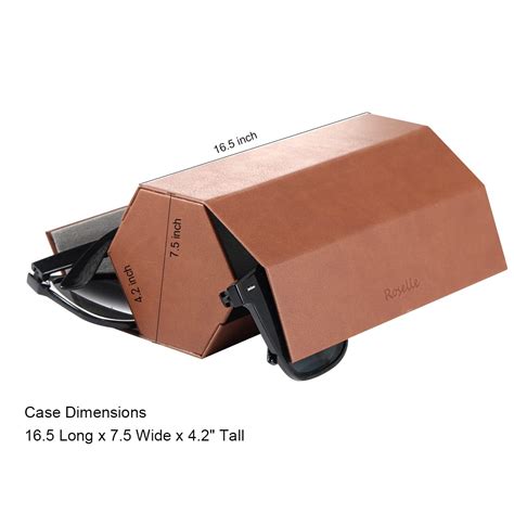 Roselle Eyeglass And Sunglass Travel Case For Men And