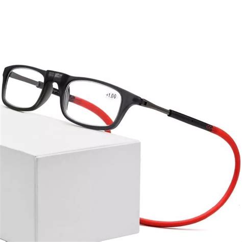 Telescopic Magnetic Hanging Neck Reading Glasses Cowaudio