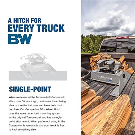 Bandw Trailer Hitches Flatbed Companion Hitch Rvk3050