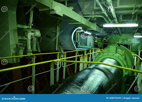 Propeller Shaft Universal Joint Isolated Royalty Free Stock