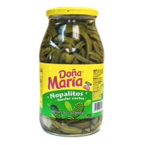 Dona Maria Nopalitos In Glass Jar Pack Of 12 15oz King Soopers
