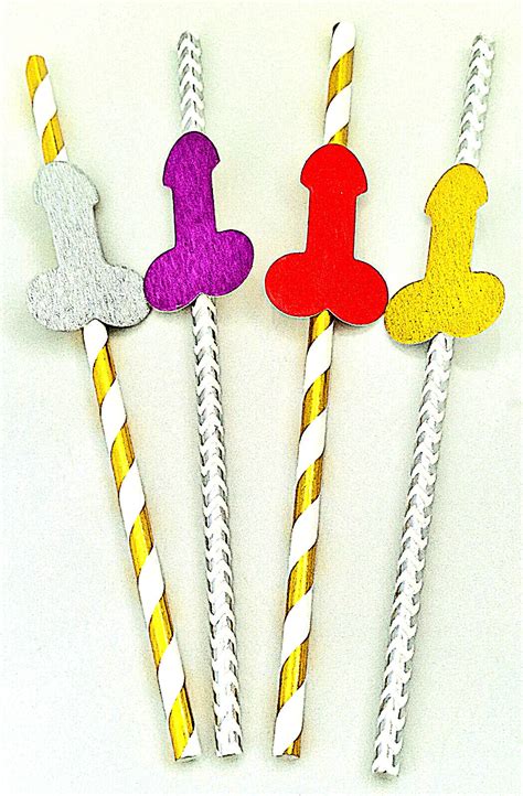 Hen Party Fun Willy Straws Dick Reusable Hen Do Accessories Ebay Uk