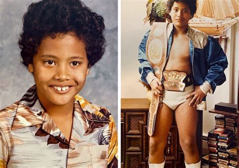 Dwayne Johnson Young Pictures