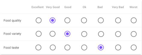 Tablelayout Of Radiogroups With Respective Labels Aligned In Android Stack Overflow