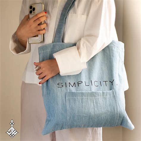 توت بگ ساده جین تارچه