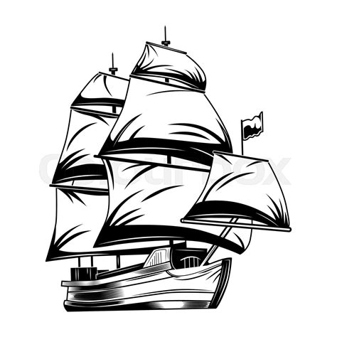 Sailor Boat Vector
