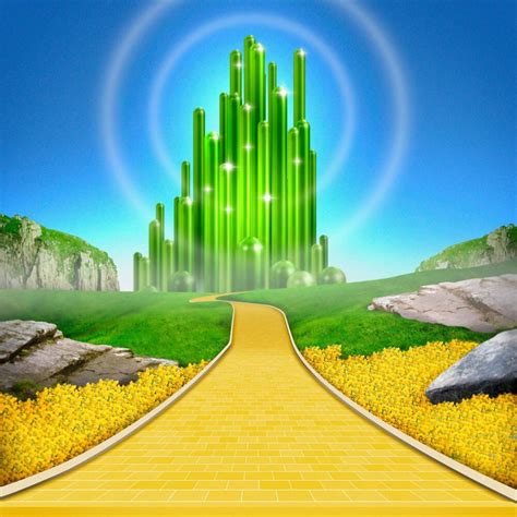 Wizard Of Oz Emerald City Background