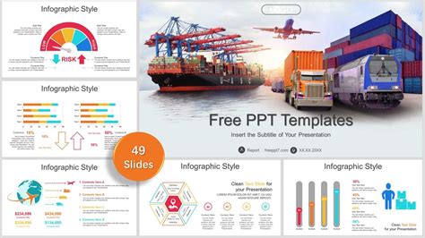 Great Dynamic Global Logistics Powerpoint Templates Free Rpowerpoint