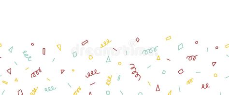 Confetti Doodles Stock Illustrations 1686 Confetti Doodles Stock