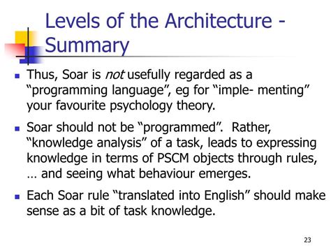 Ppt An Introduction To The Soar Cognitive Architecture Powerpoint