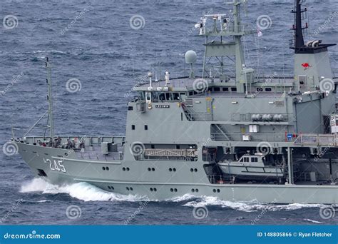 Hmas Leeuwin A Leeuwin Class Of Hydrographic Survey Vessels Operated By The Royal Australian