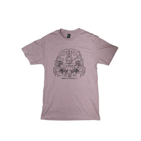 Mcmaster Brain Anatomy T Shirt Mcmaster Campus Store