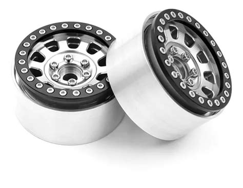 Rc Wheel Hub Aro De Liga De Alumínio Jantes Beadlock 4 Un Parcelamento Sem Juros