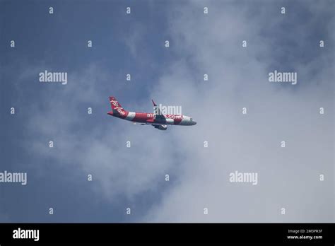 Chiangmai Thailand November 15 2022 Hs Bbv Airbus A320 200 Of Thai Airasia Take Off From
