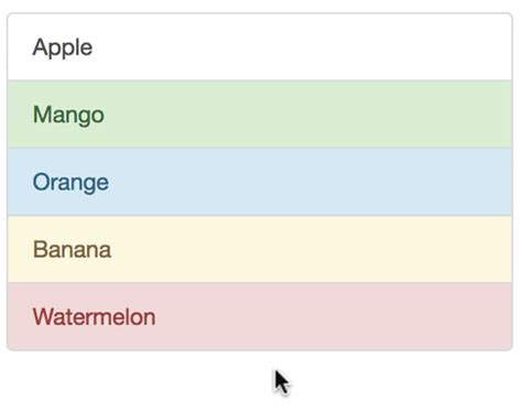 Bootstrap List Group Bootstrap Dyclassroom Have Fun Learning